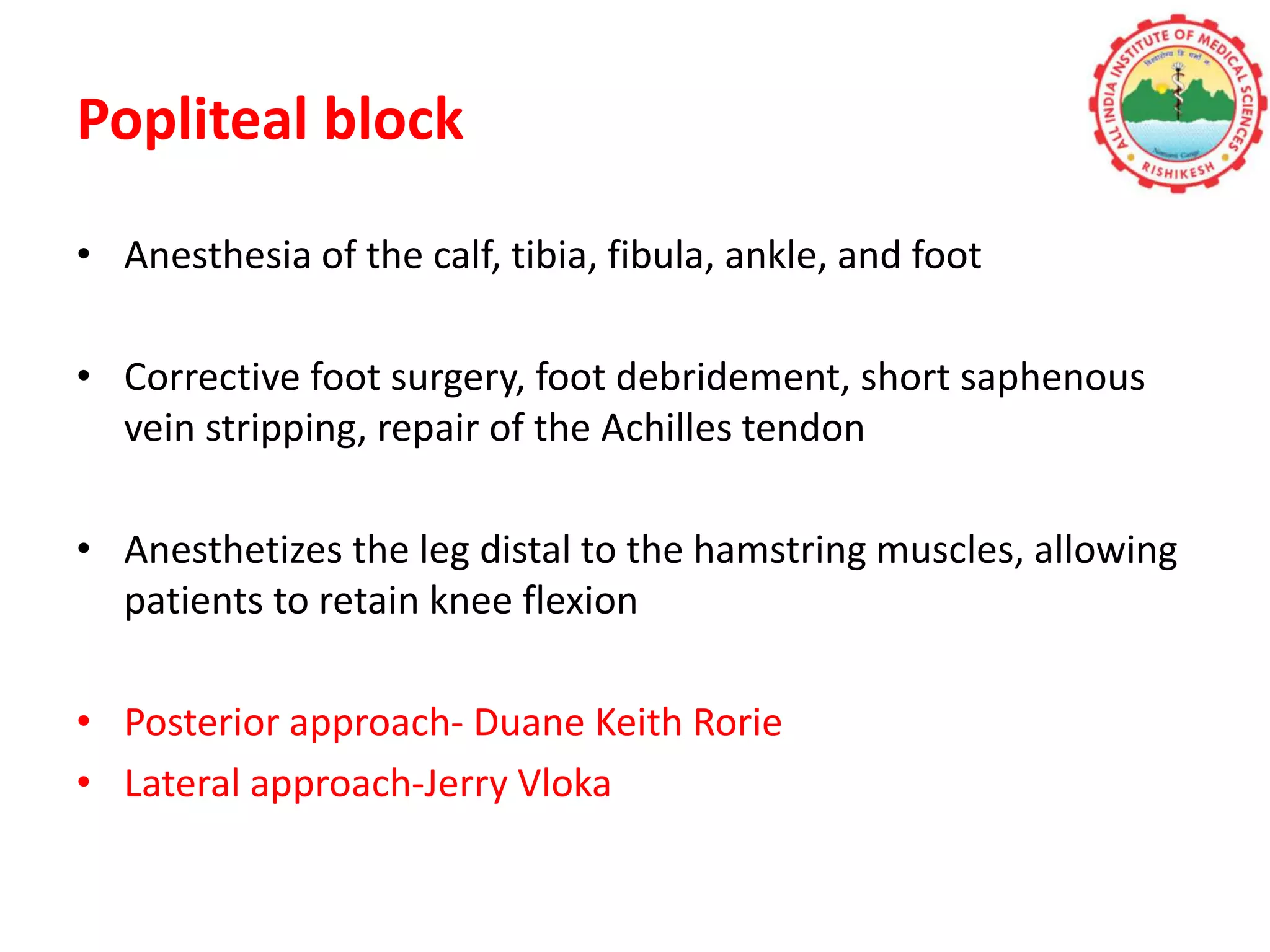 Peripheral blocks | PPTX
