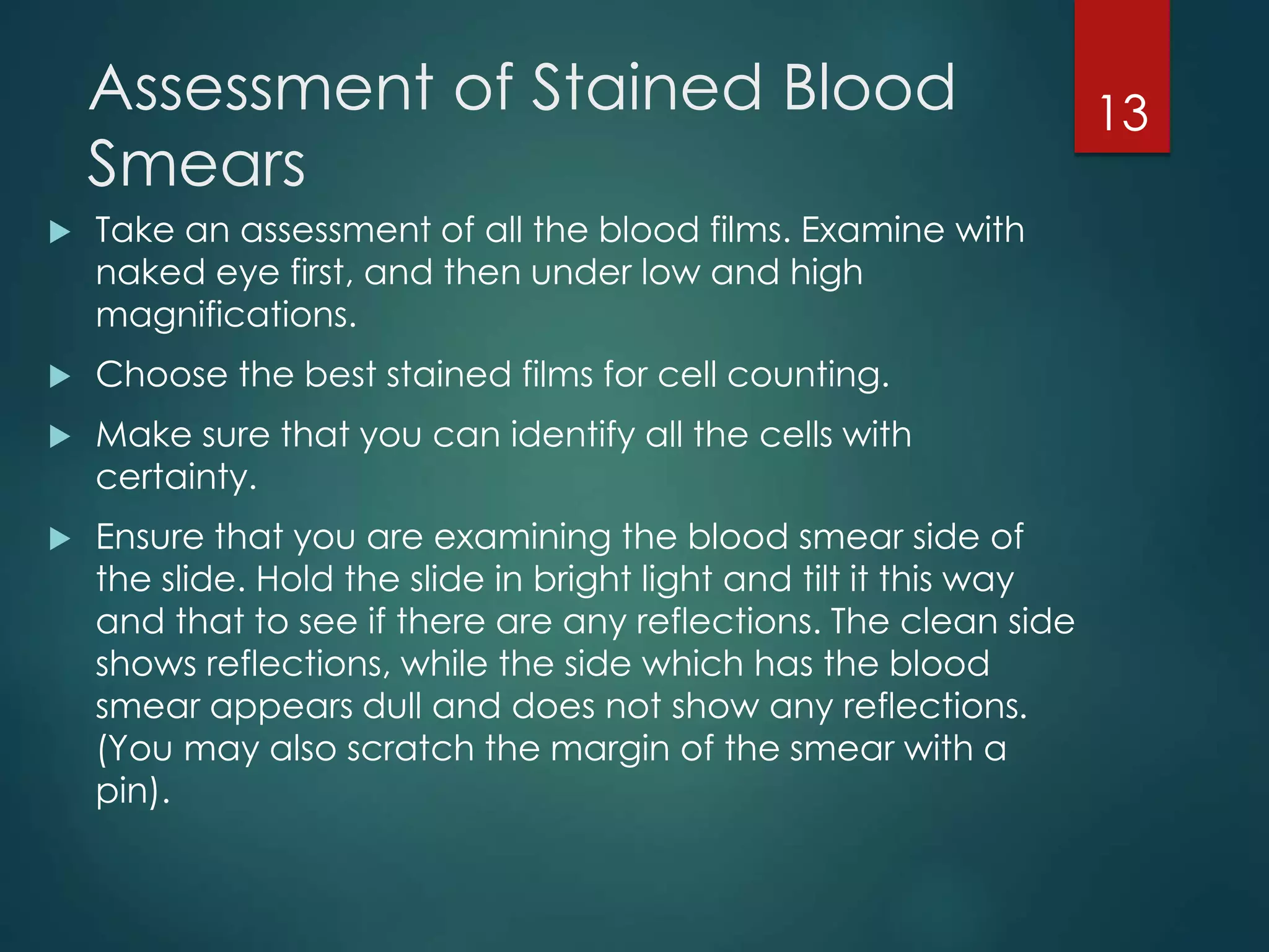 Peripheral Blood Smear | PPTX