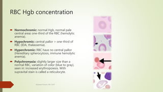 Peripheral blood smear 2020 | PPTX