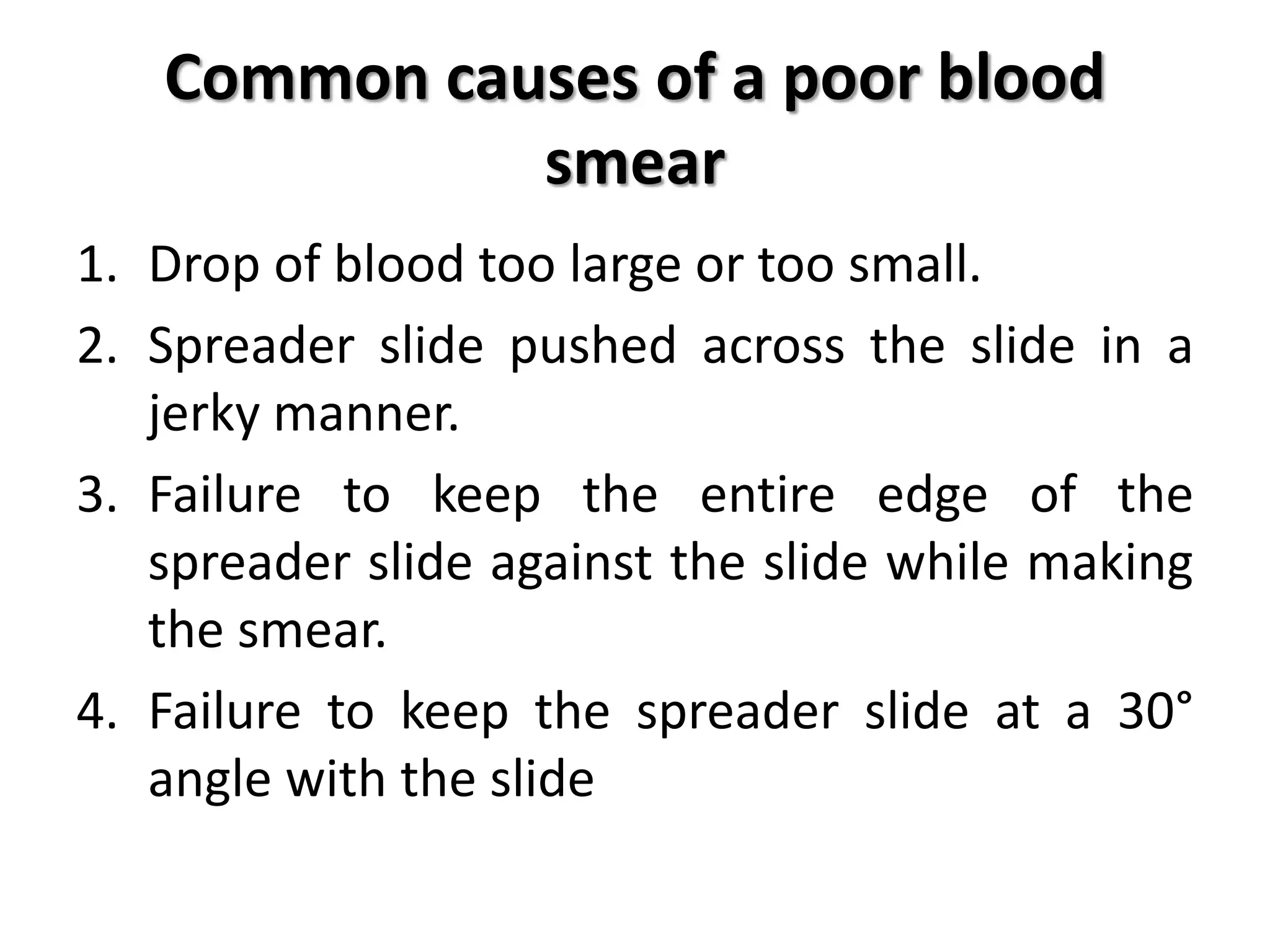 Peripheral blood smear examination | PPTX