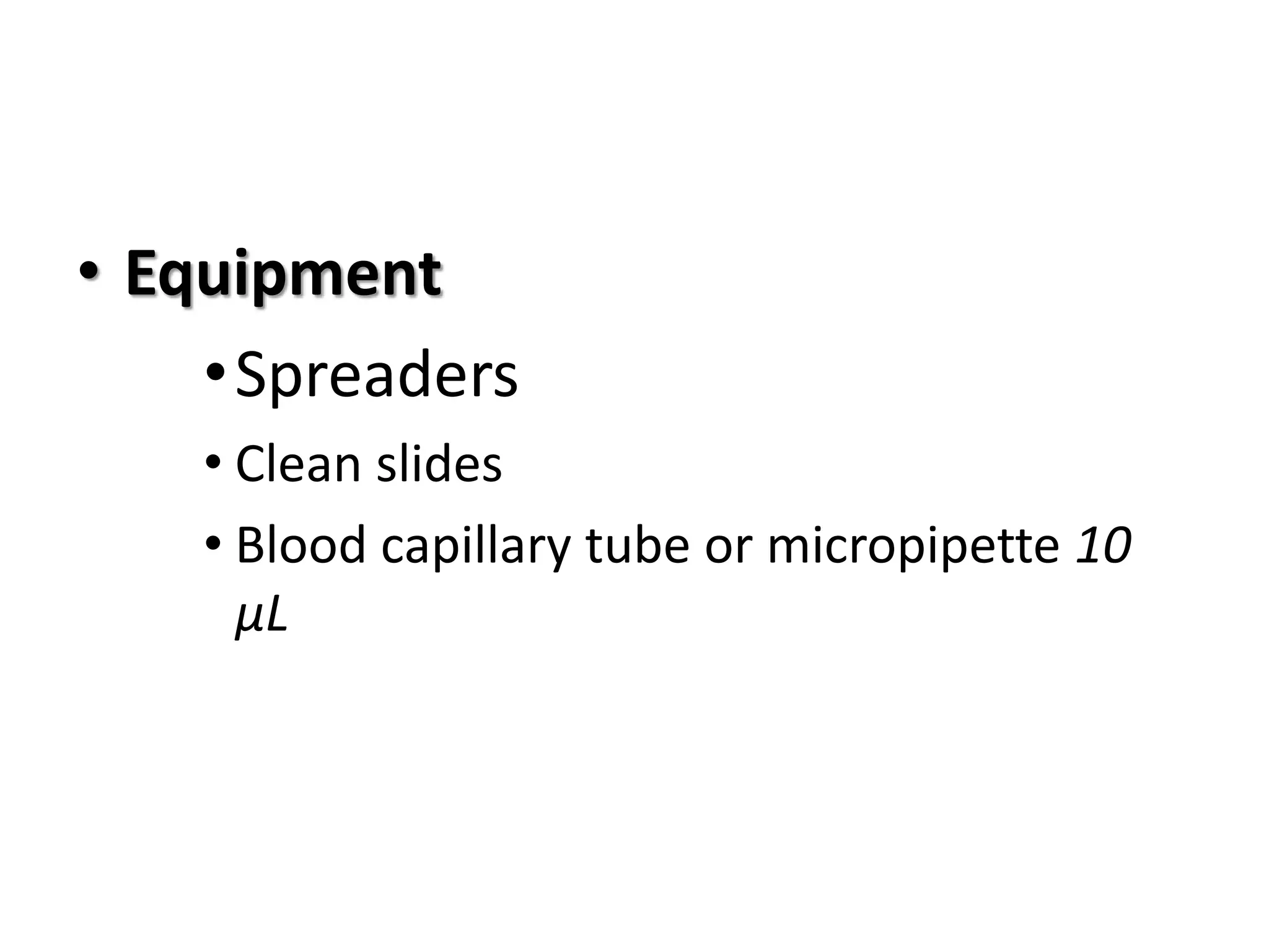 Peripheral blood smear examination | PPTX
