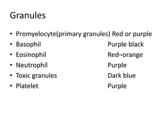 Peripheral blood smear examination | PPTX