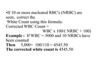 Peripheral blood smear examination | PPT