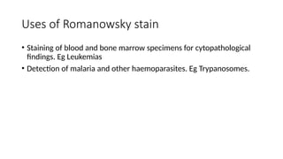 Peripheral Blood Smear & Staining - Hematology | PPTX