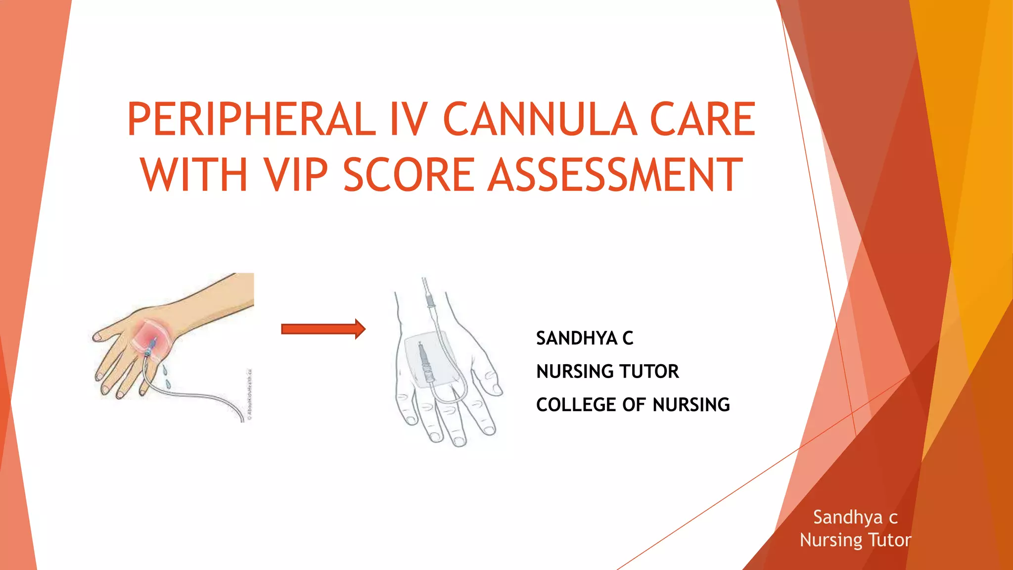 peripheral IV care.pptx