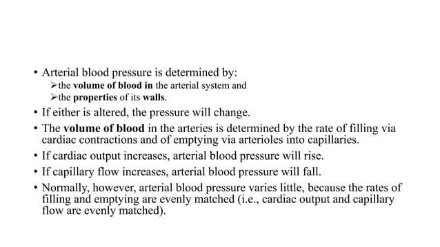 Peripheral circulation arterial system | PPTX