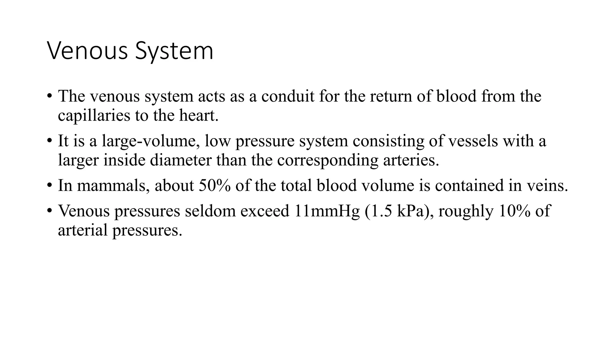 Peripheral circulation venous system | PPTX | Heart and Cardiovascular ...