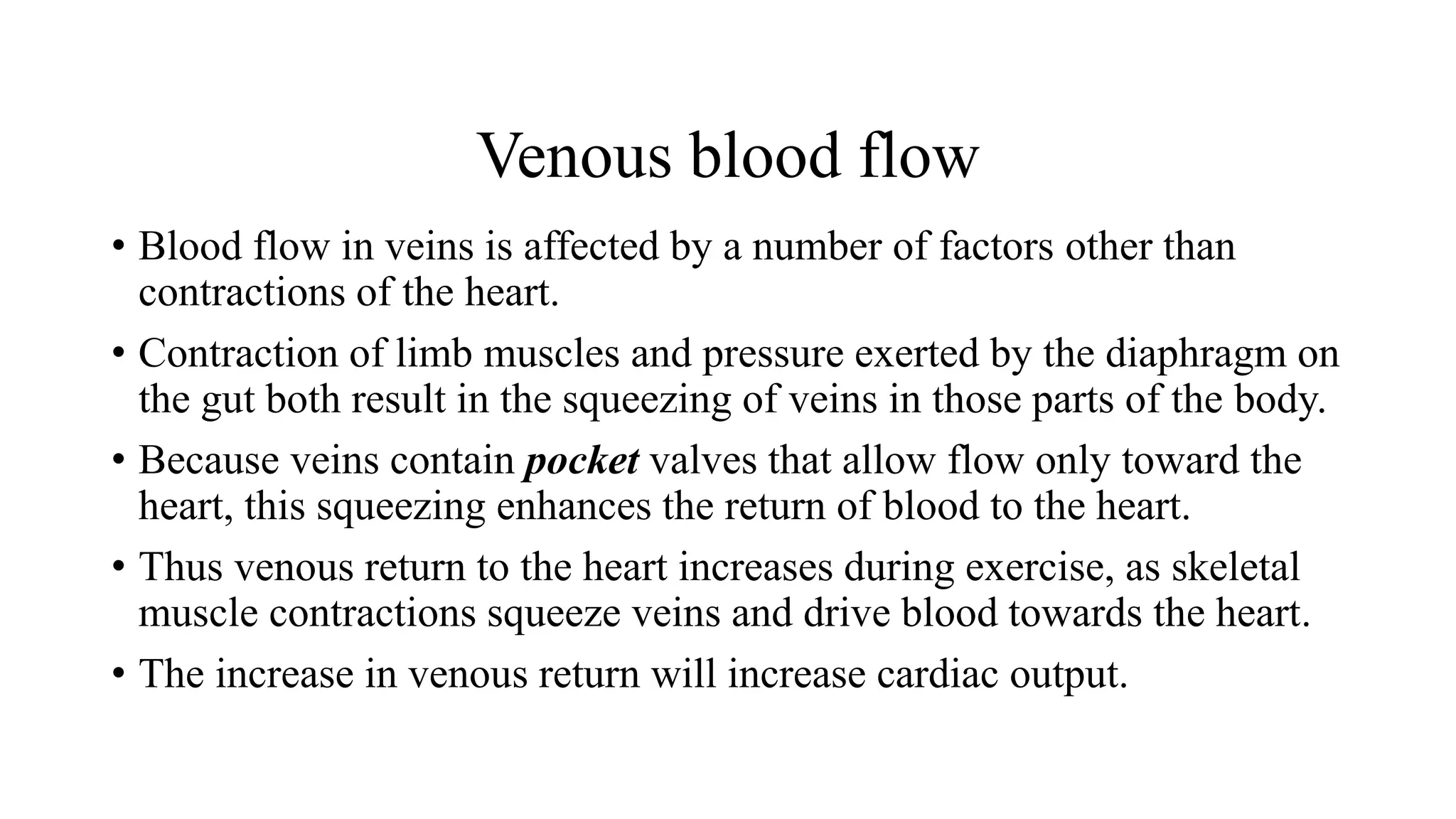 Peripheral circulation venous system | PPTX | Heart and Cardiovascular ...