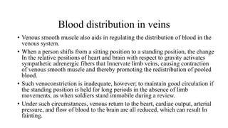 Peripheral circulation venous system | PPT