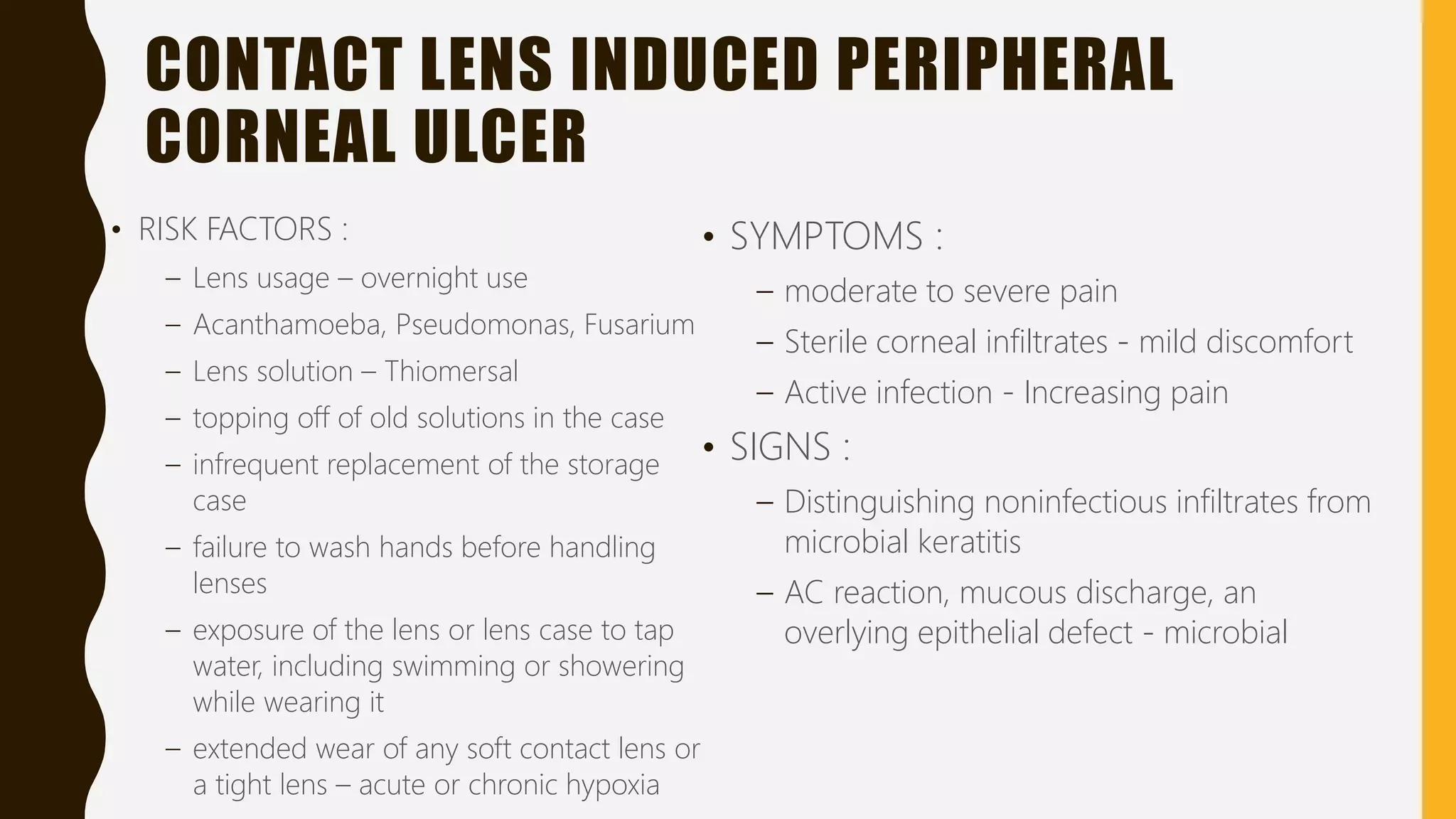 Peripheral corneal diseases | PPTX