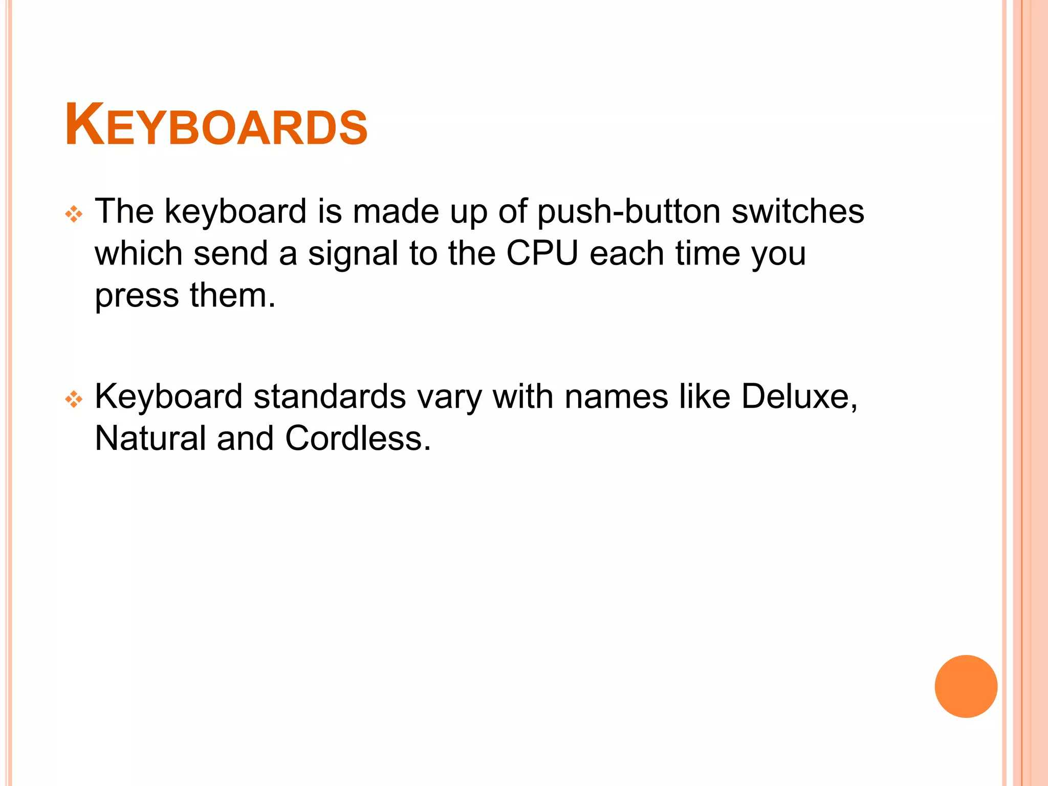 Peripheral devices | PPTX