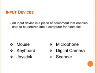 Peripheral devices | PPTX