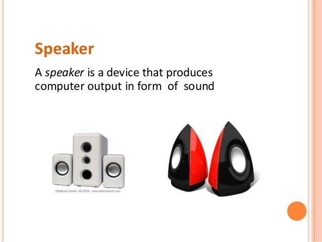 Peripheral Devices Examples
