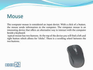 Peripheral devices | PPTX | Computer Peripherals | Computing