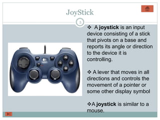 Peripheral devices by Tahir Yasin | PPT