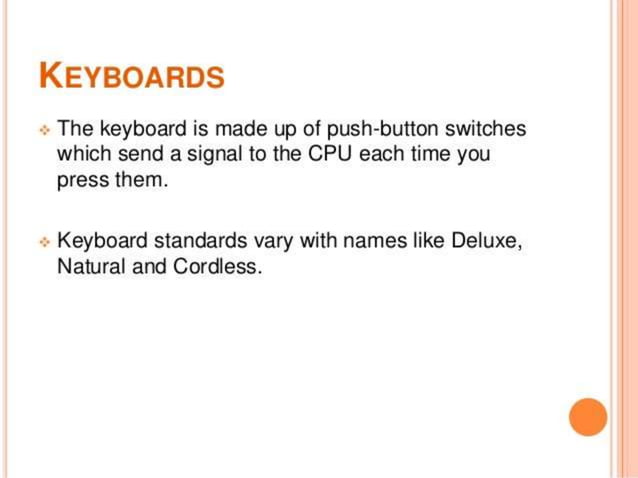 Peripheral devices | PPTX