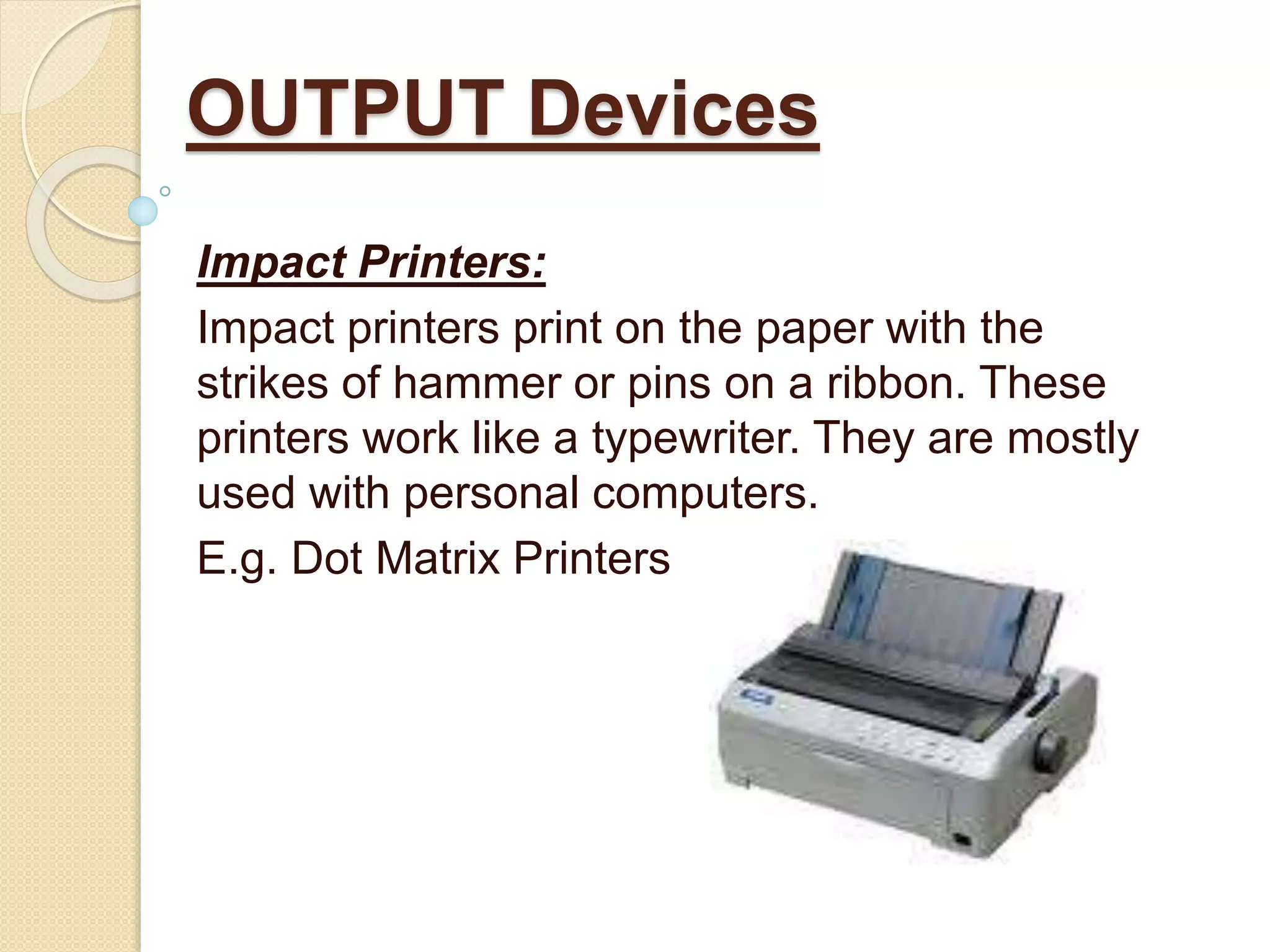 Peripheral devices | PPTX
