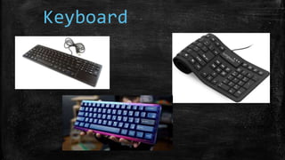 Peripheral devices with examples | PPT