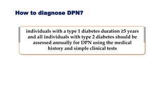 management of peripheral diabetic neuropathy .pptx