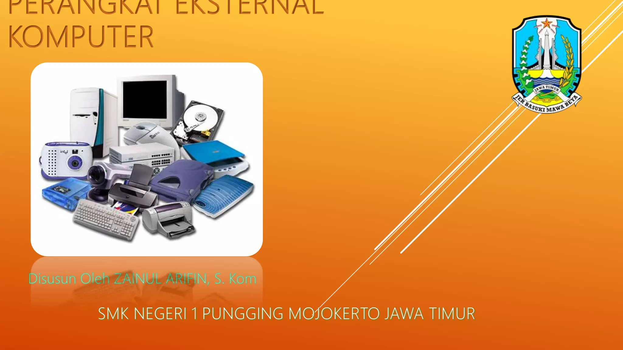 Peripheral eksternal komputer | PPSX