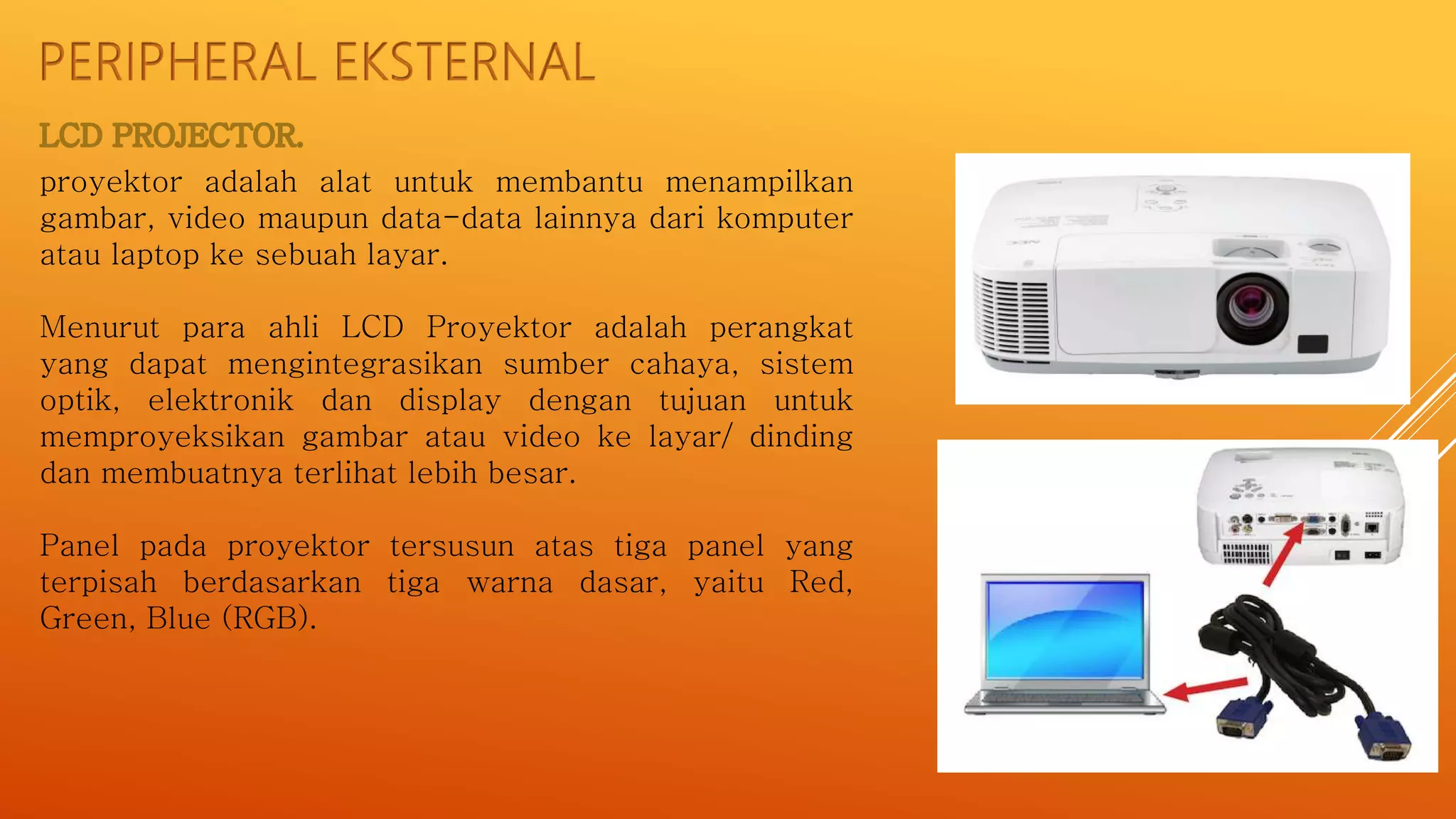 Peripheral eksternal komputer | PPSX