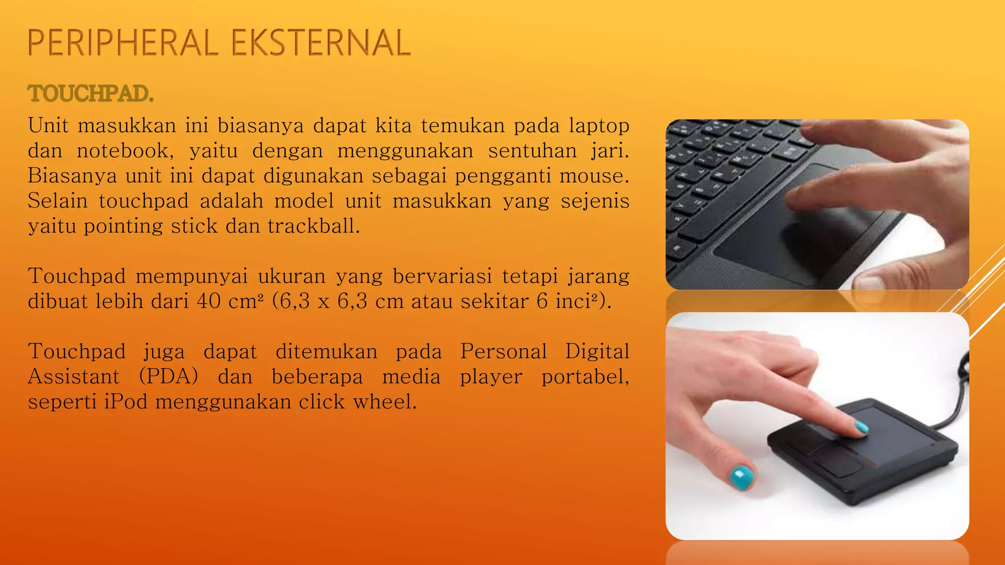 Peripheral eksternal komputer | PPSX