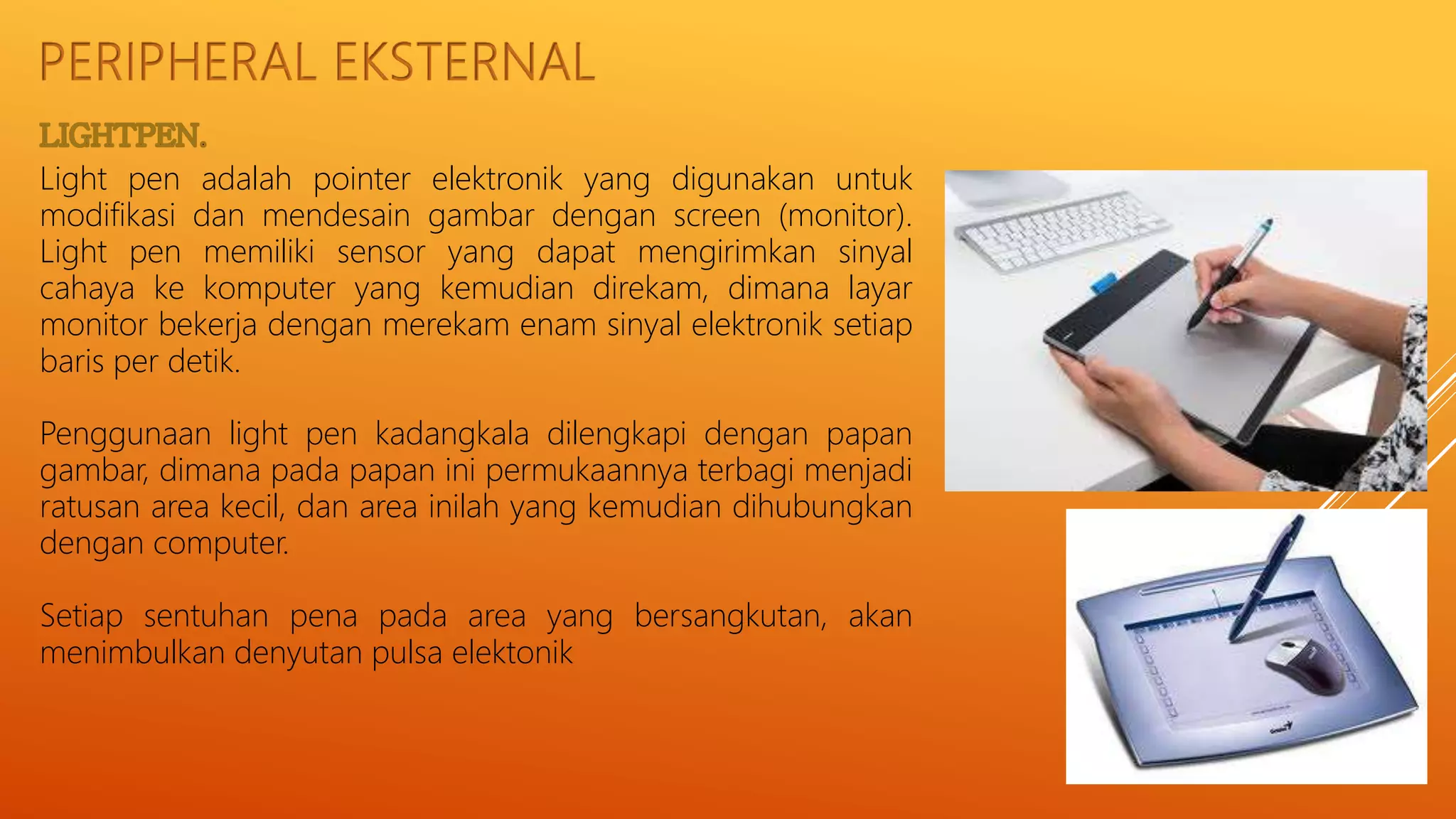 Peripheral eksternal komputer | PPSX