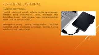 Peripheral eksternal komputer | PPSX