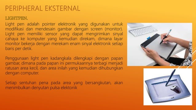 Peripheral eksternal komputer | PPT