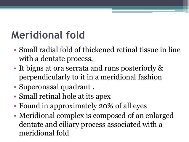 Peripheral fundus & its disorders
