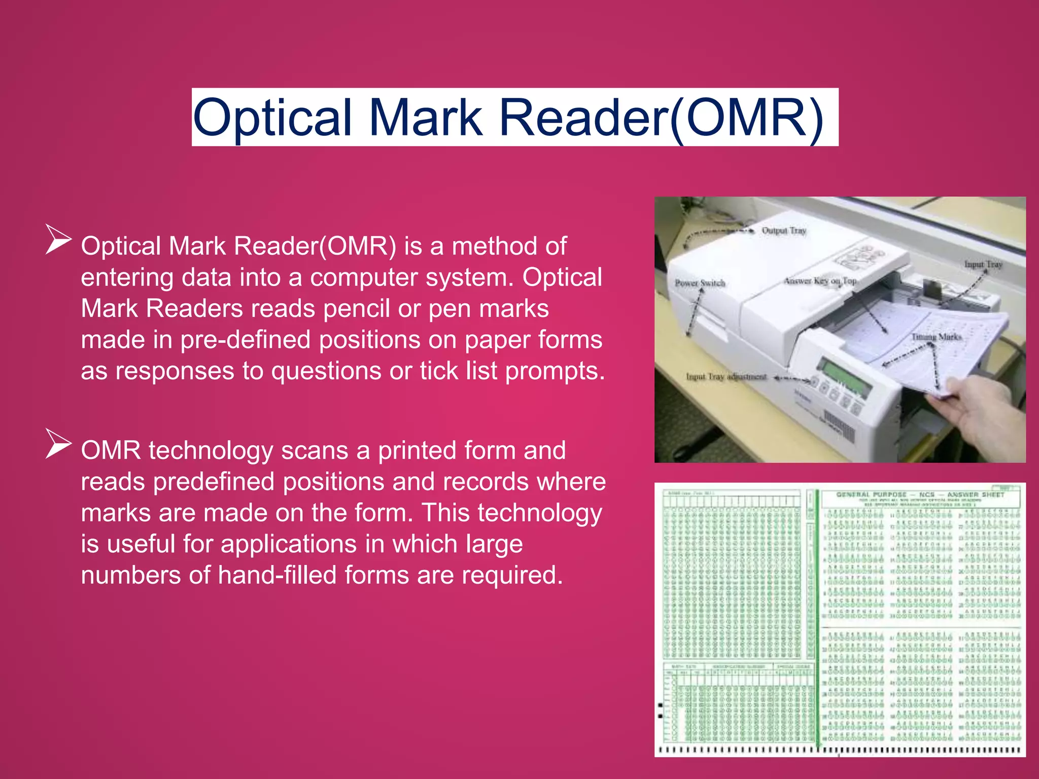 Peripheral inputs | PPTX | Computer Peripherals | Computing