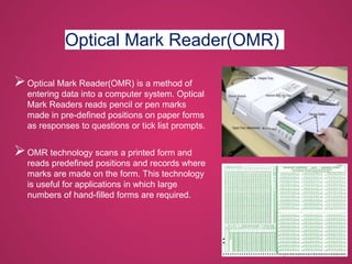 Peripheral inputs | PPTX | Computer Peripherals | Computing