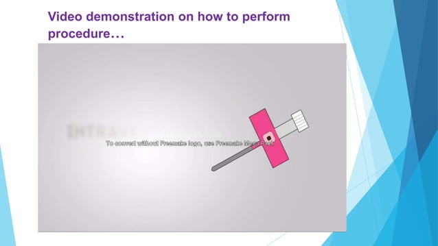 PERIPHERAL INTRA VENOUS CANNULA INSERTION.pptx | First Aid | Injuries