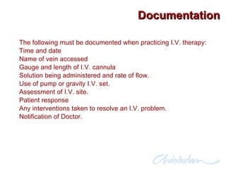 Peripheral Iv Cannulation | PPT