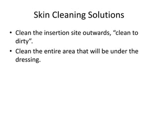 Peripheral iv starts | PPTX