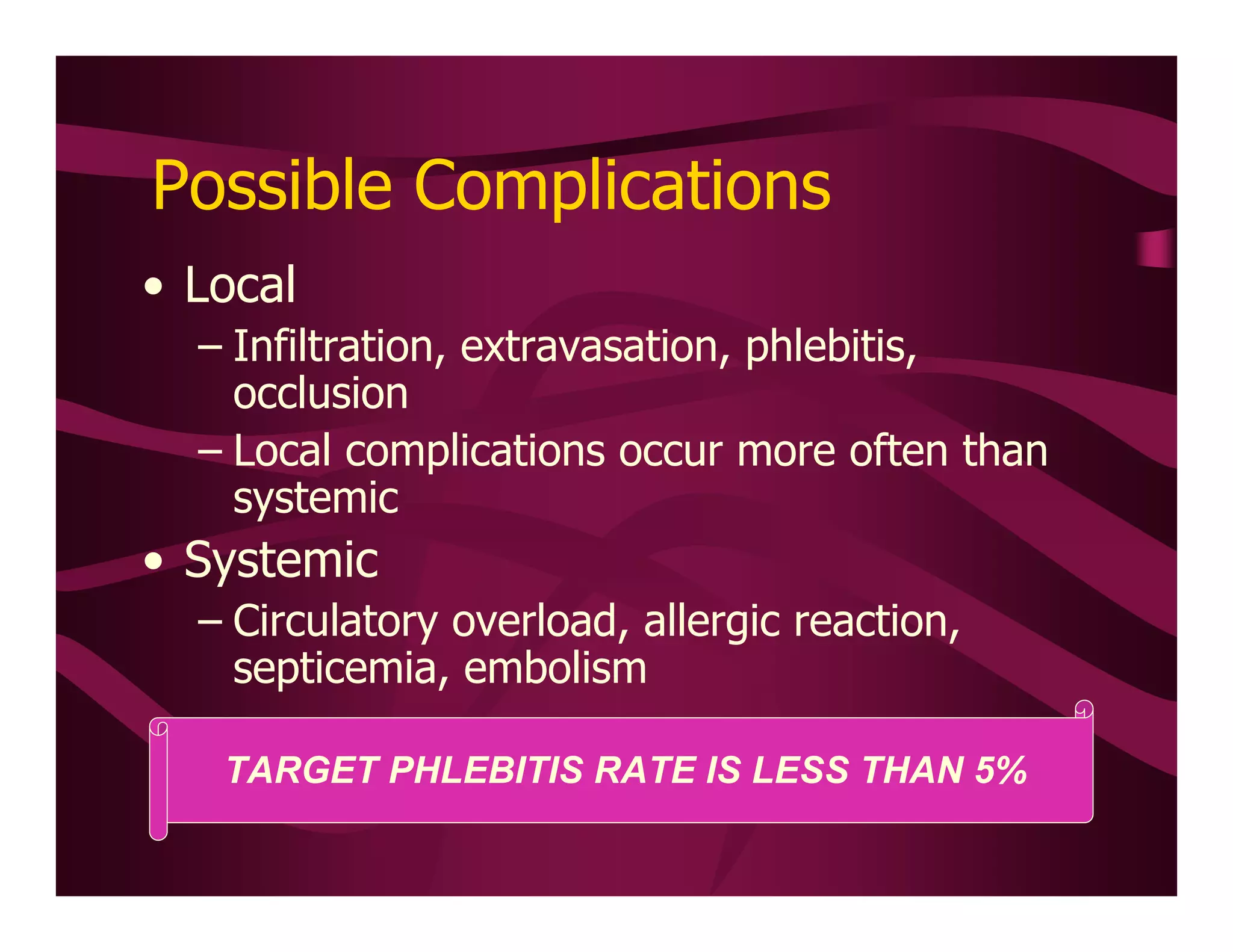 Peripheral IV Therapy | PPT