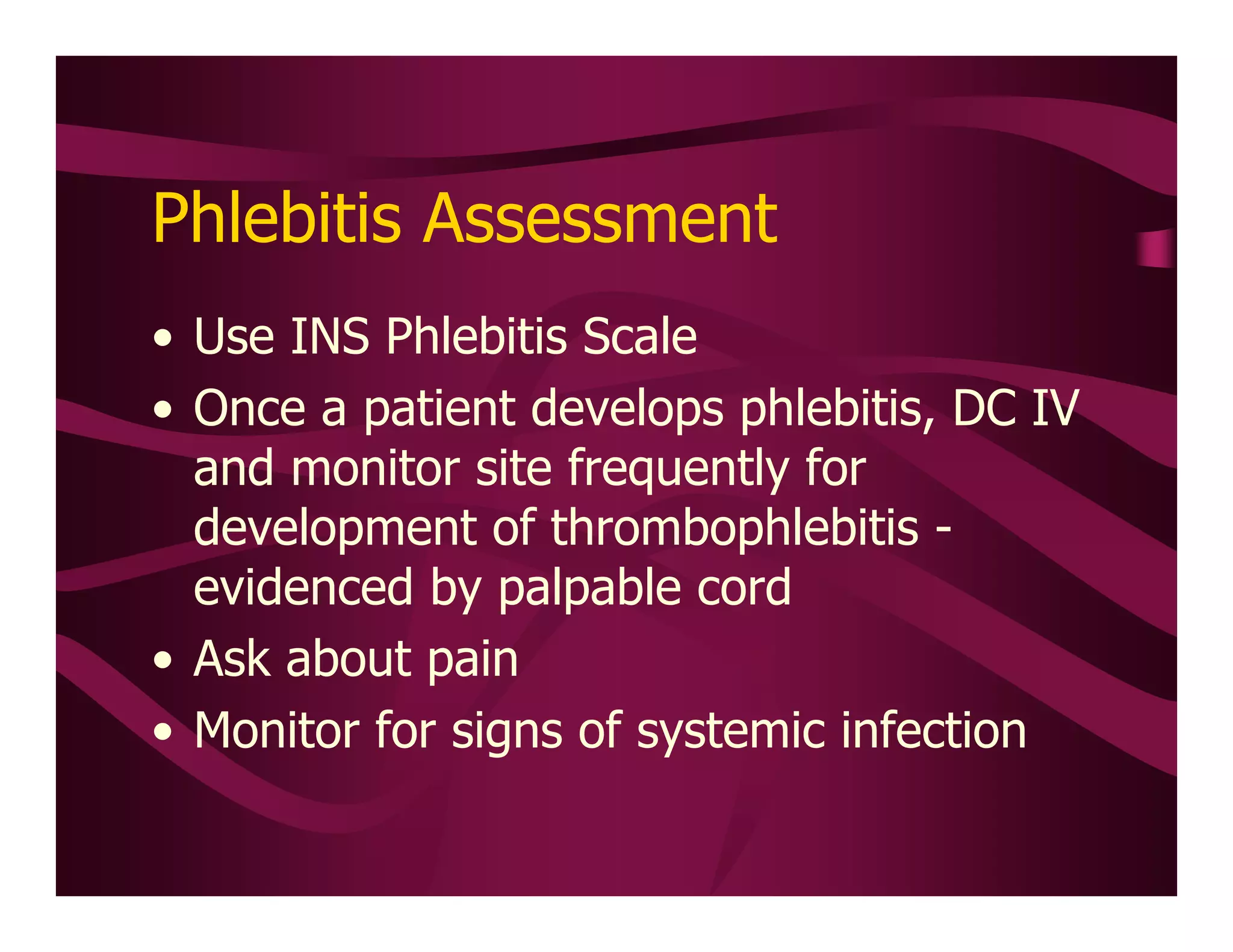 Peripheral IV Therapy | PPT