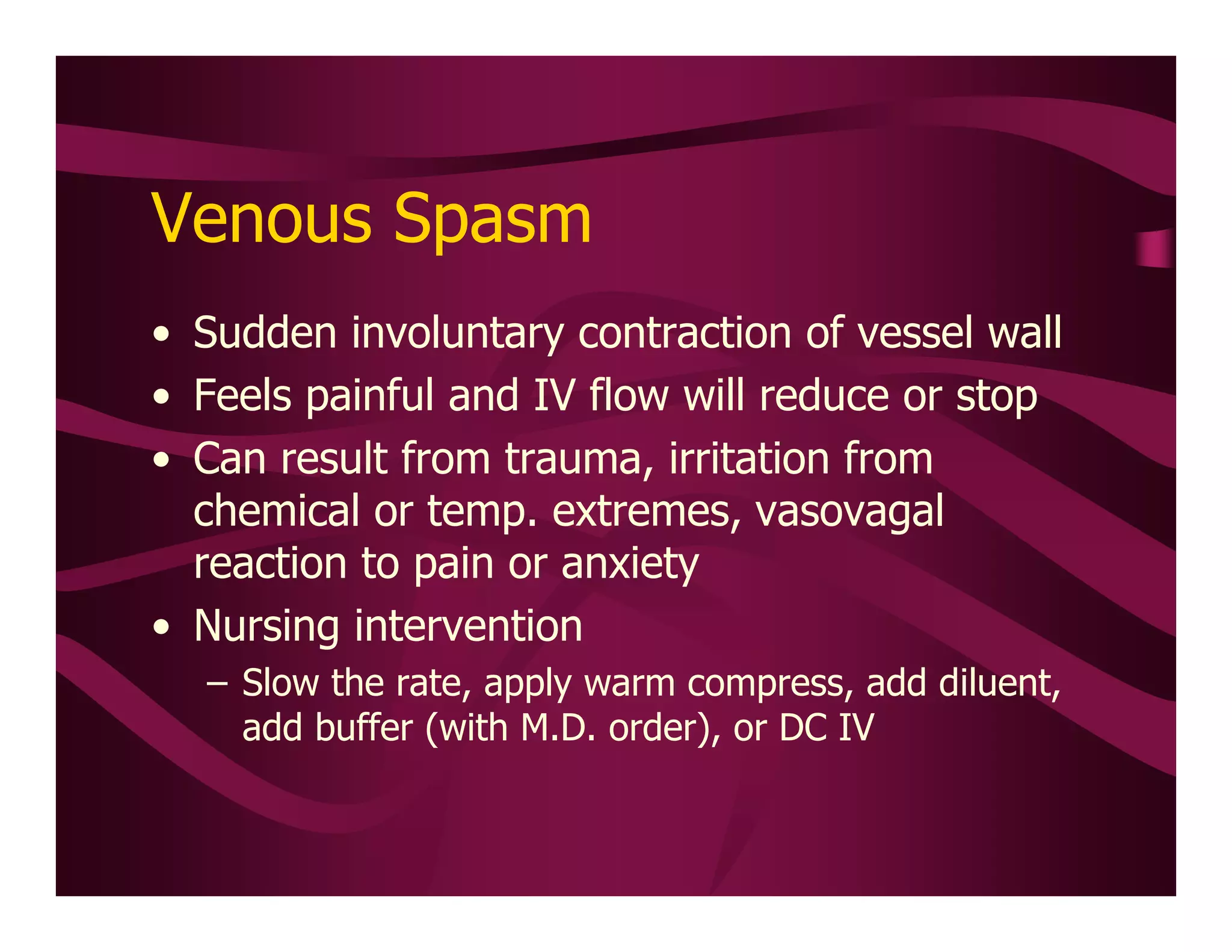 Peripheral IV Therapy | PPT