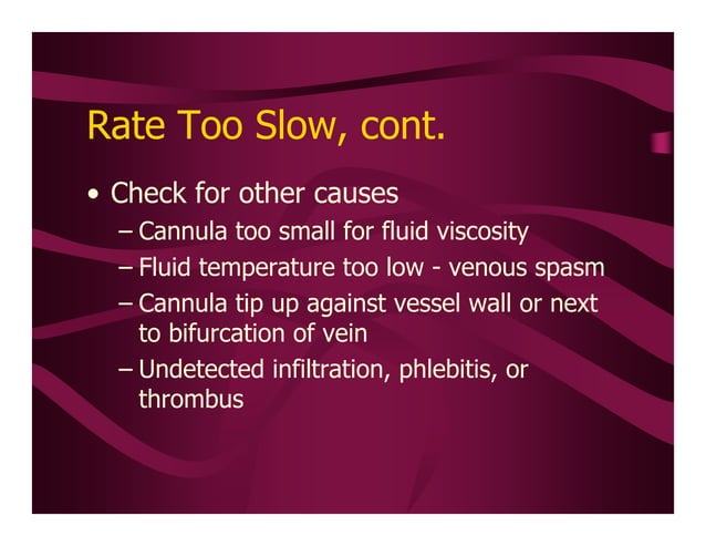 Peripheral IV Therapy | PPT