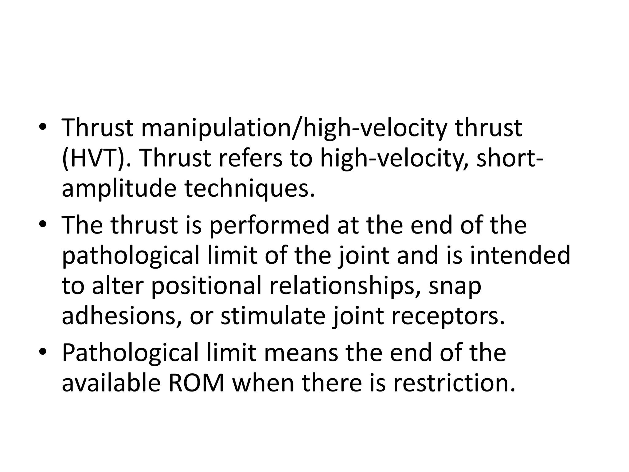 Peripheral joint mobilization | PPTX
