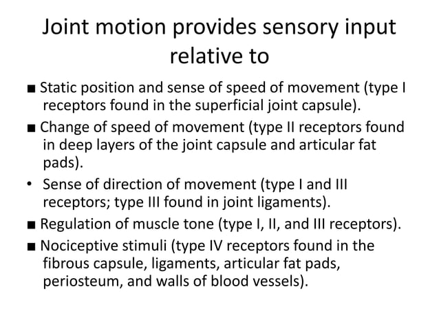 Peripheral joint mobilization | PPTX