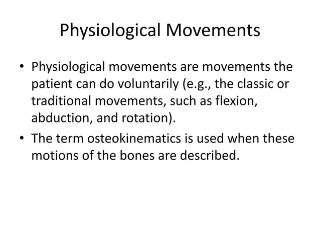 Peripheral joint mobilization | PPTX