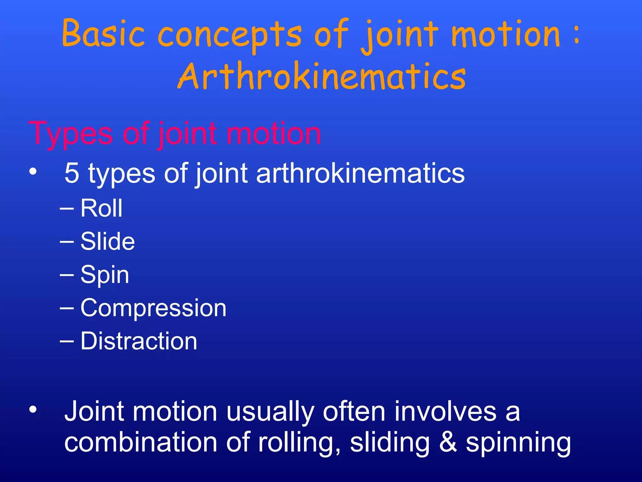 Joint mobilization AmiR | PPT