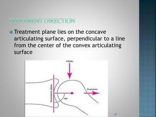 Peripheral joint mobilization & manipulation | PPTX