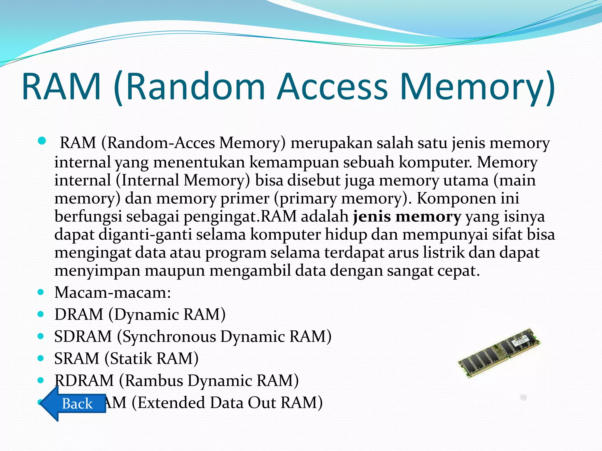 Peripheral komputer | PPTX