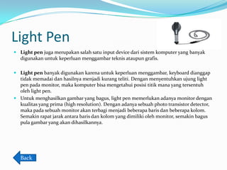 Peripheral komputer | PPTX