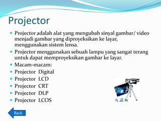 Peripheral komputer | PPTX