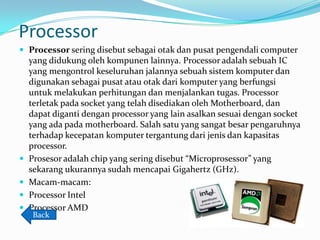 Peripheral komputer | PPTX