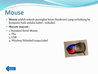 Peripheral komputer | PPTX