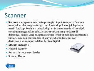 Peripheral komputer | PPTX